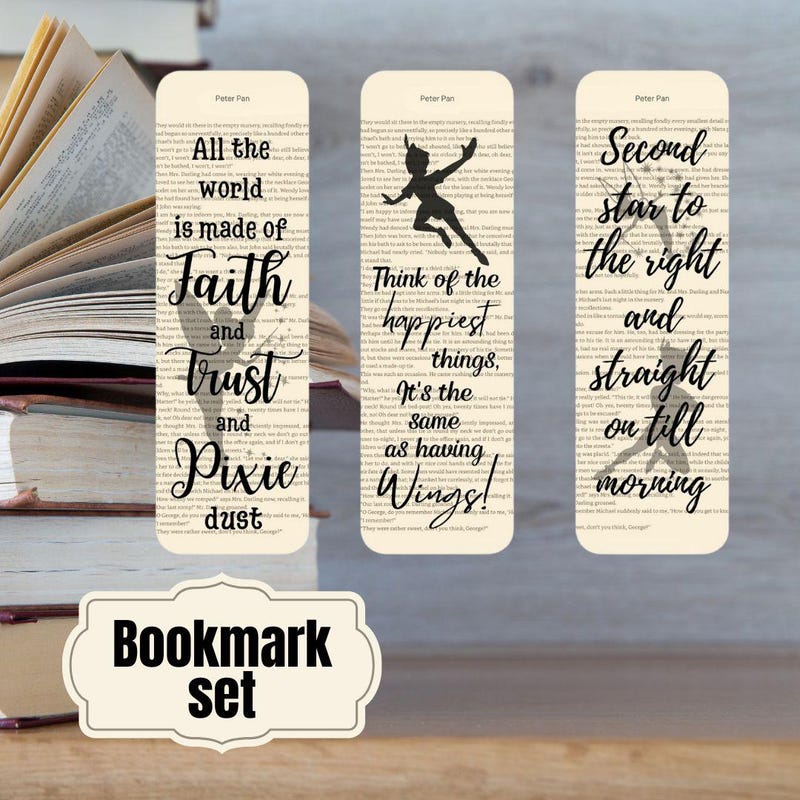 Peter Pan Quote - Etsy