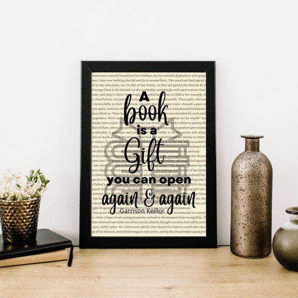 Open Book Print - Etsy