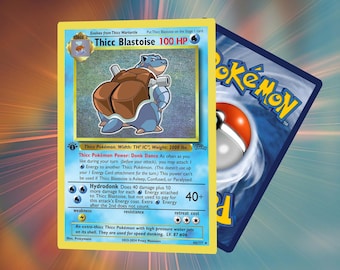 Custom-made Thicc Charizard Card - Etsy