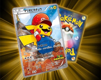 Pikachu Full Art Card - Etsy