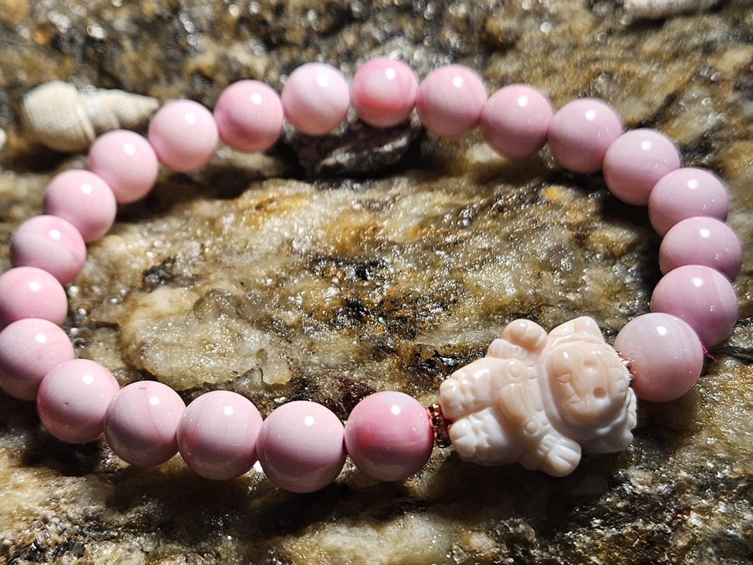 Gorgeous Fun Pink Shell Bracelet - Etsy