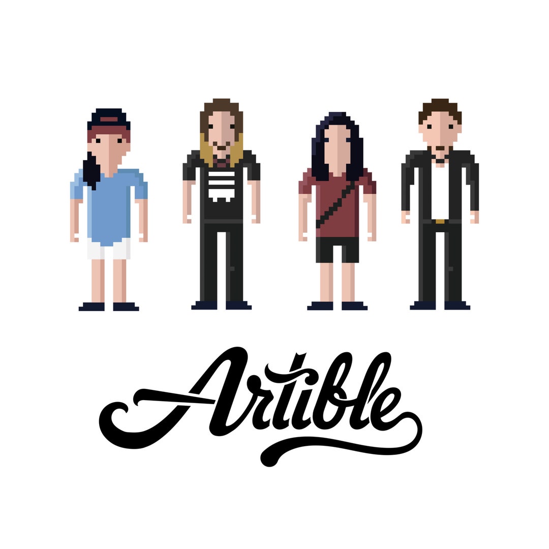 Alice in Chains Original 8-bit Pixel Art Digital Download Instant ...