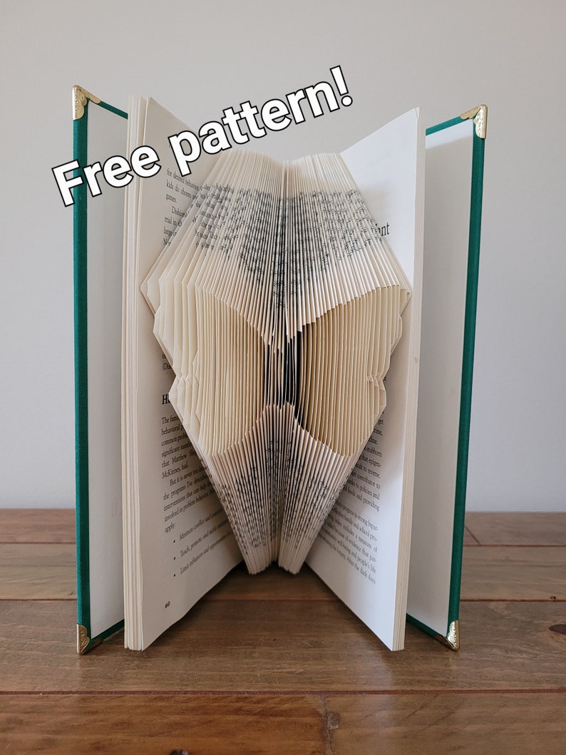 Tree of Love Book Folding Pattern (MMF) PLUS Free Butterfly Bookfolding Pattern and Instructions ...