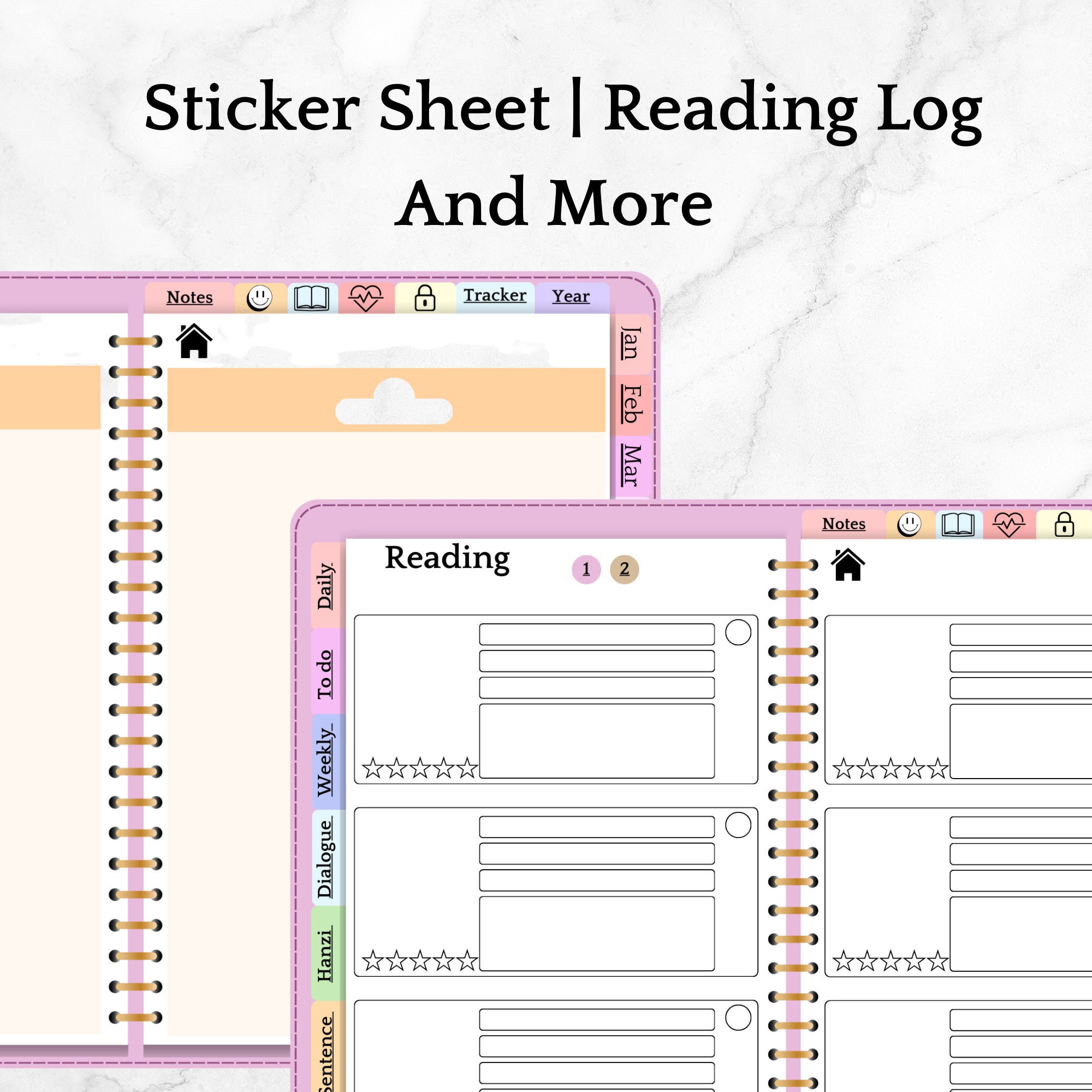 Chinese Language Learning Planner , Hyperlinked Planner , Mandarin ...