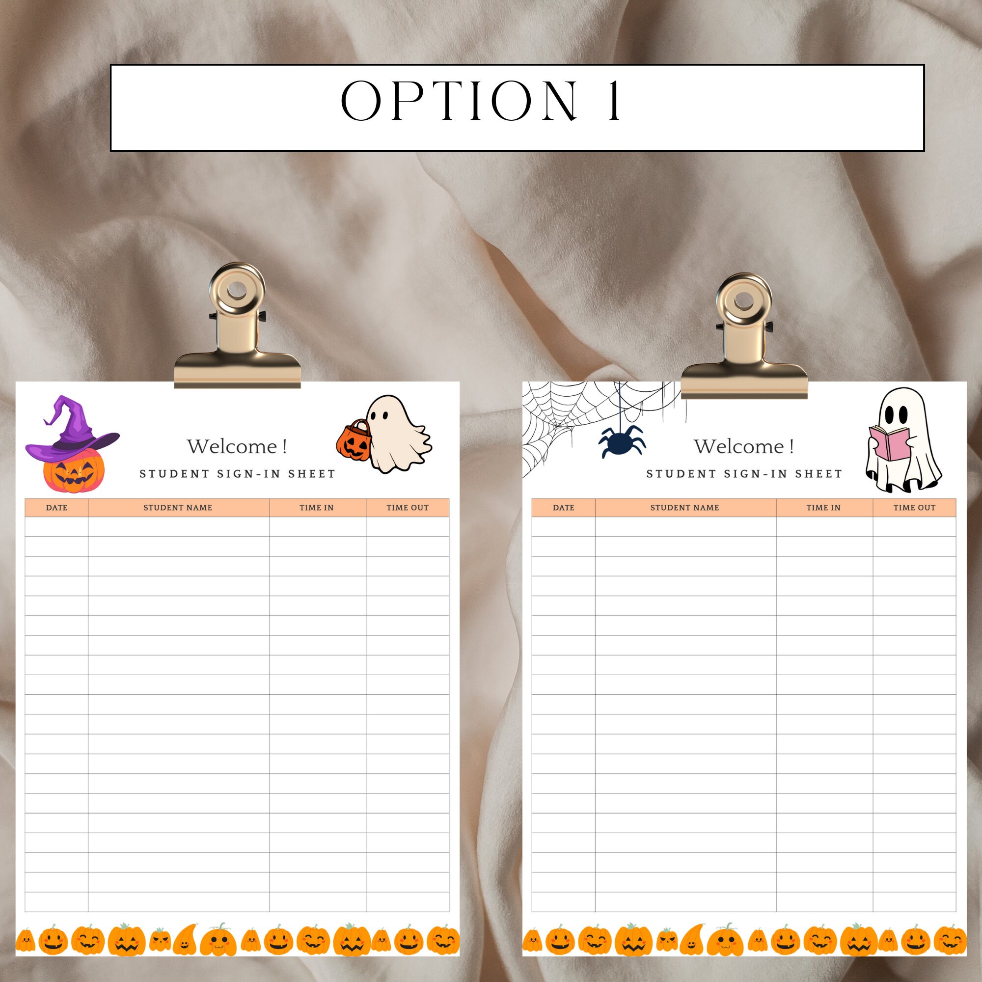 Student Sign in Sheet Template, Editable in Canva, Student Sign-in and ...