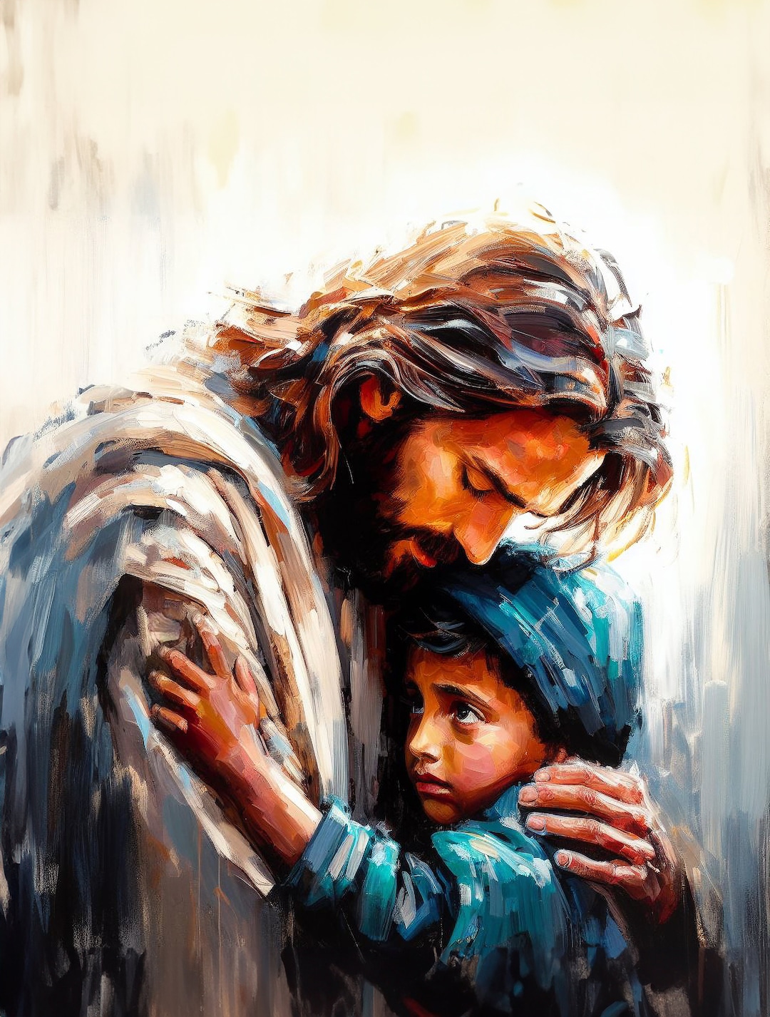 Embrace of Solace: Comfort in Turmoil DIGITAL DOWNLOAD Jesus Christ ...