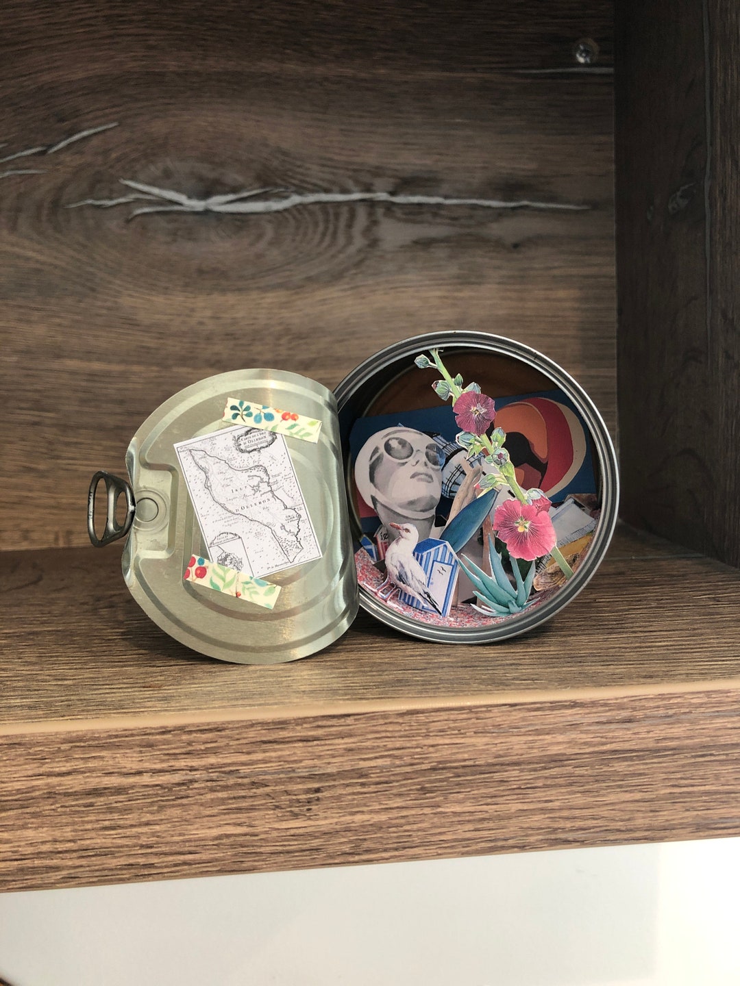 Sardines at the Beach, or Tuna Eco-responsible Decorative Tuna Box - Etsy