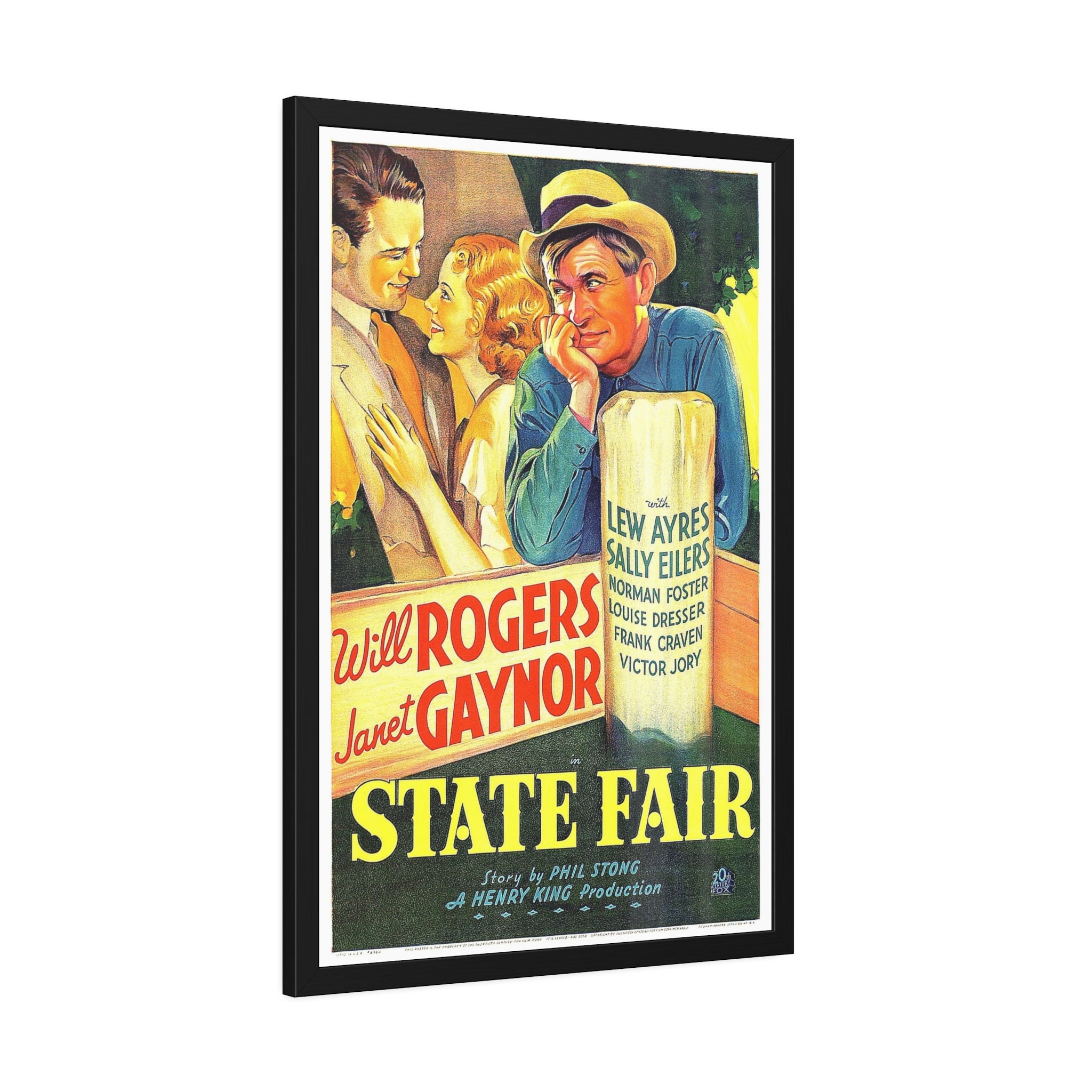 Vintage State Fair Poster