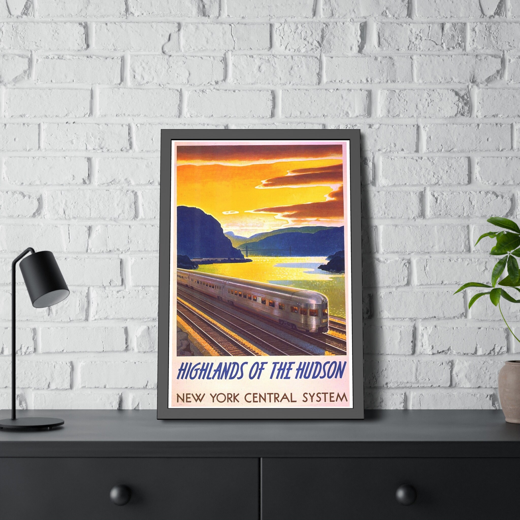 Highlands of the Hudson by Leslie Darrell Raglan | Printed Framed ...