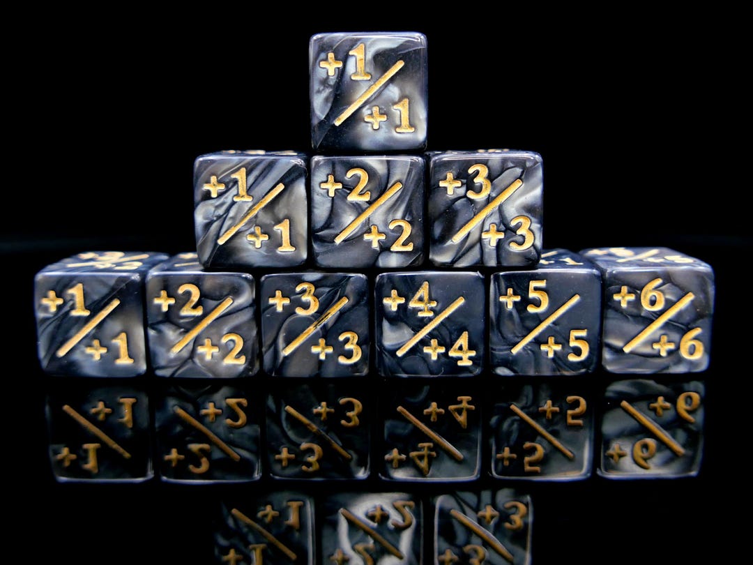 Personalized Magic Dice | 16mm Positive Dice, Energy Dice, Order 10 ...