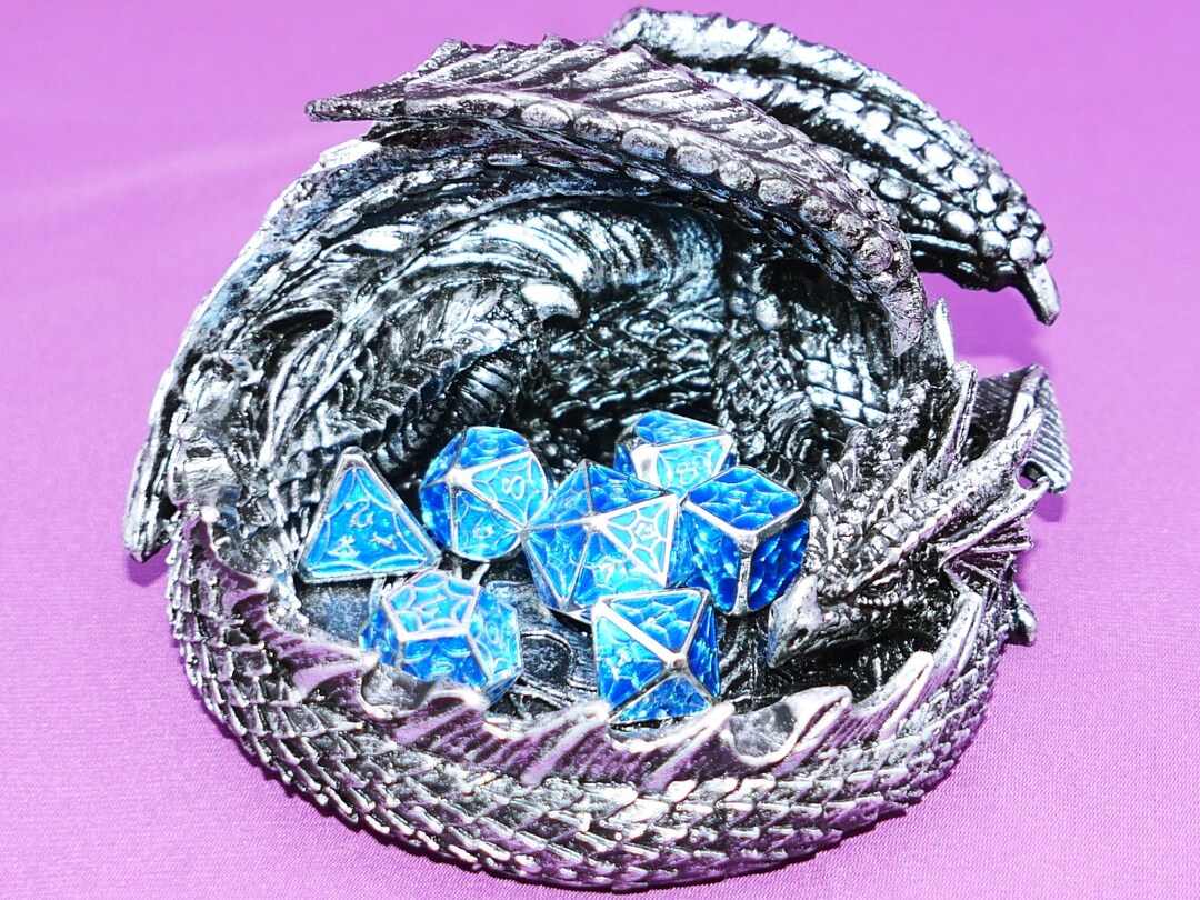Personalized Metal Solids Dice Set | Order Dice and Get a Free ...