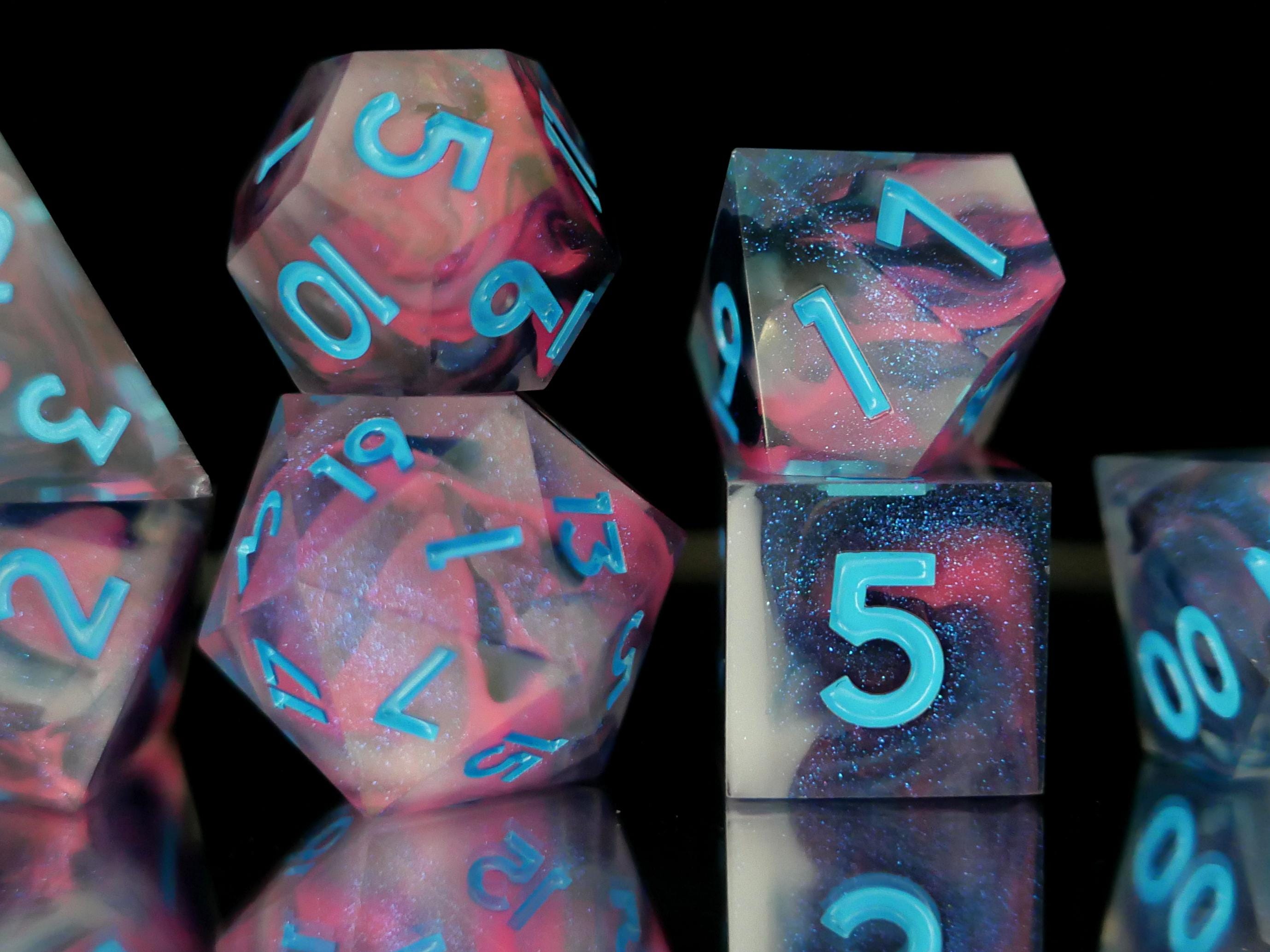 Personalized Nebula Dnd Dice | Order Dice and Get a Free Personalized ...