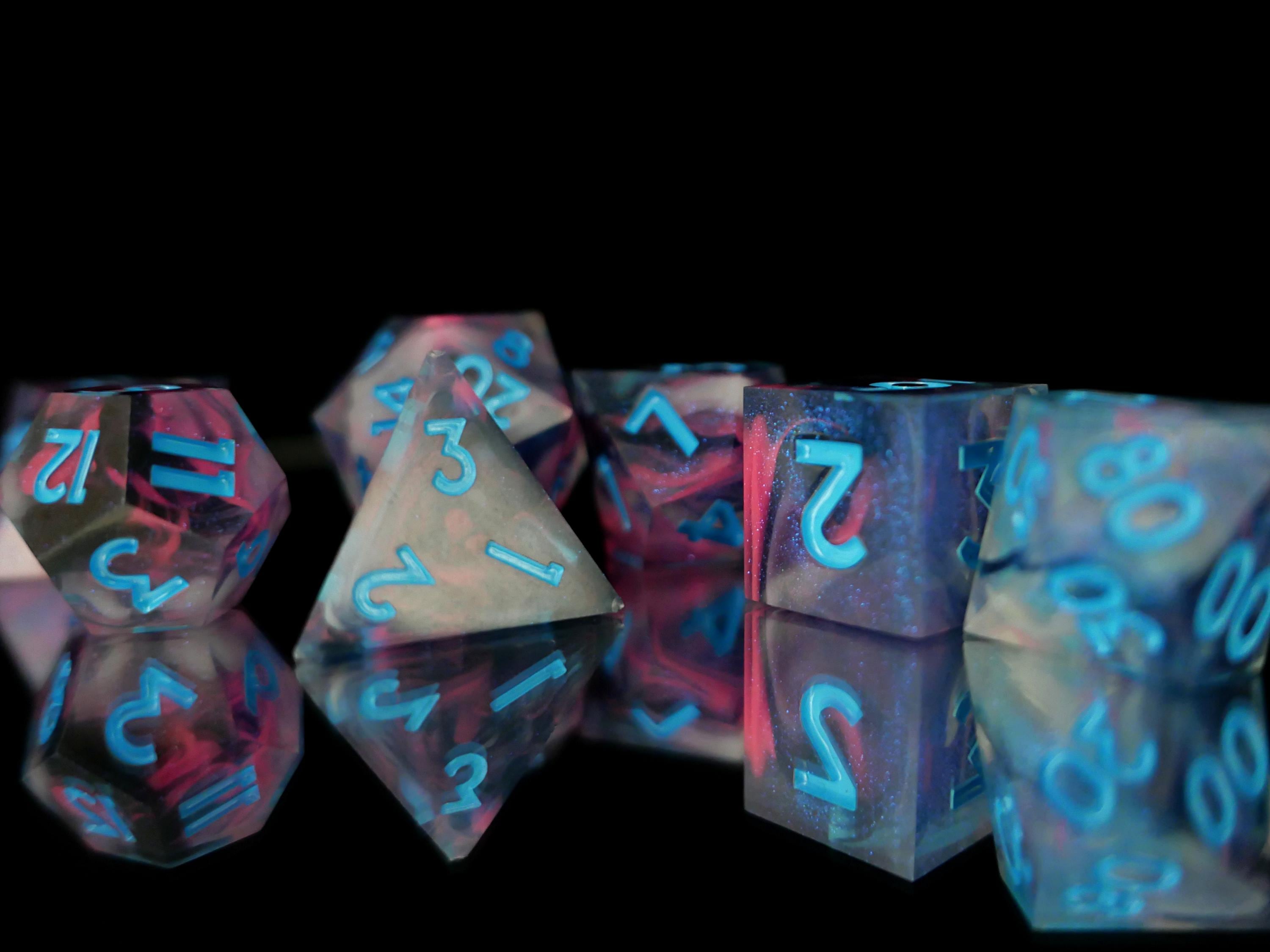 Personalized Nebula Dnd Dice | Order Dice and Get a Free Personalized ...
