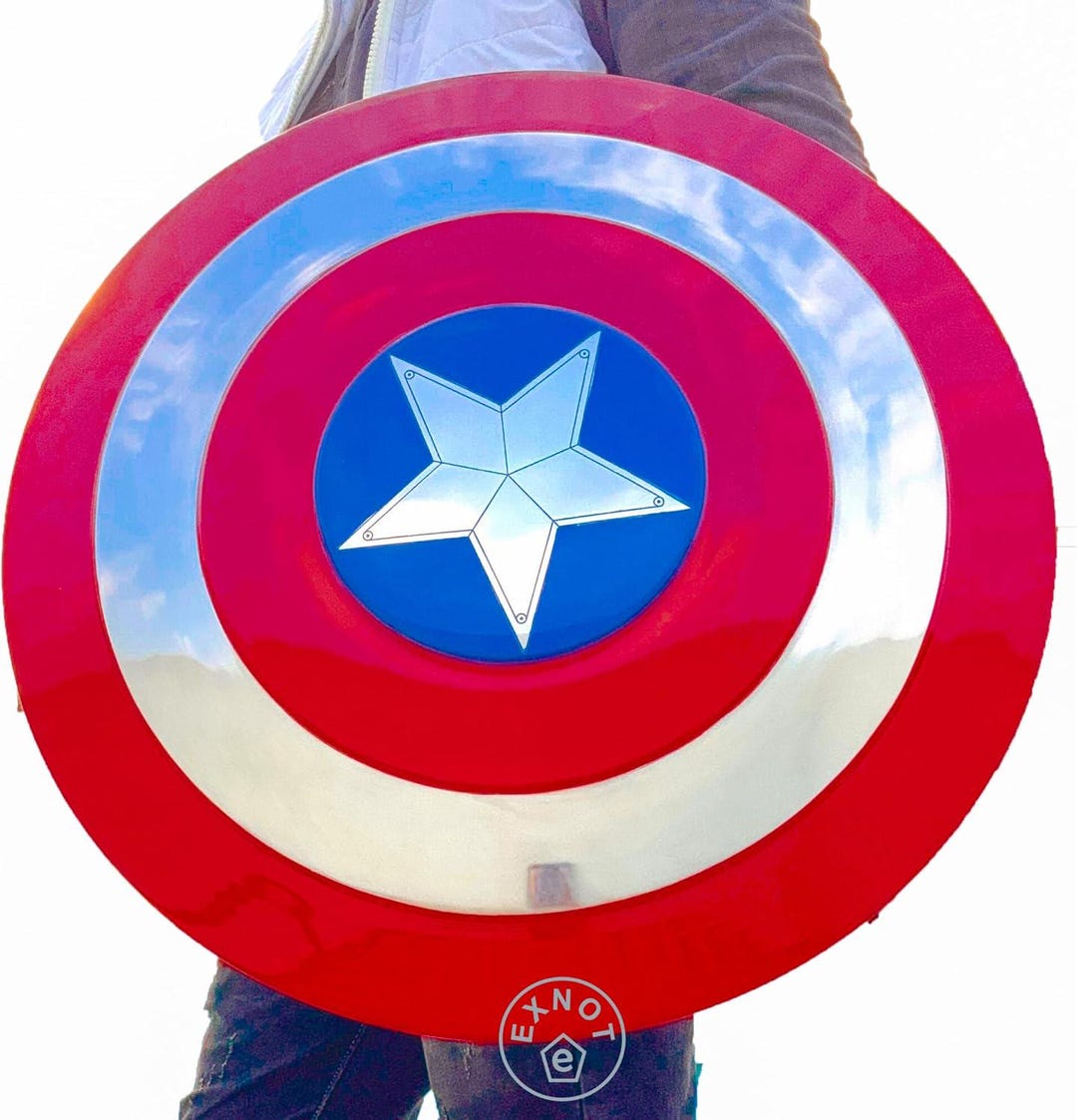 Medieval Captain America Avengers Metal Shield Replica 75th Anniversary ...