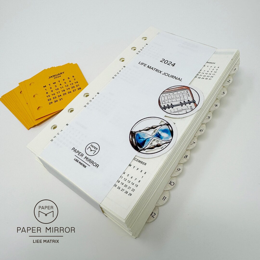 2024 Paper Mirror Journal printable - Etsy