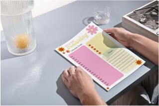 Groovy Daily Planner Pink - Etsy