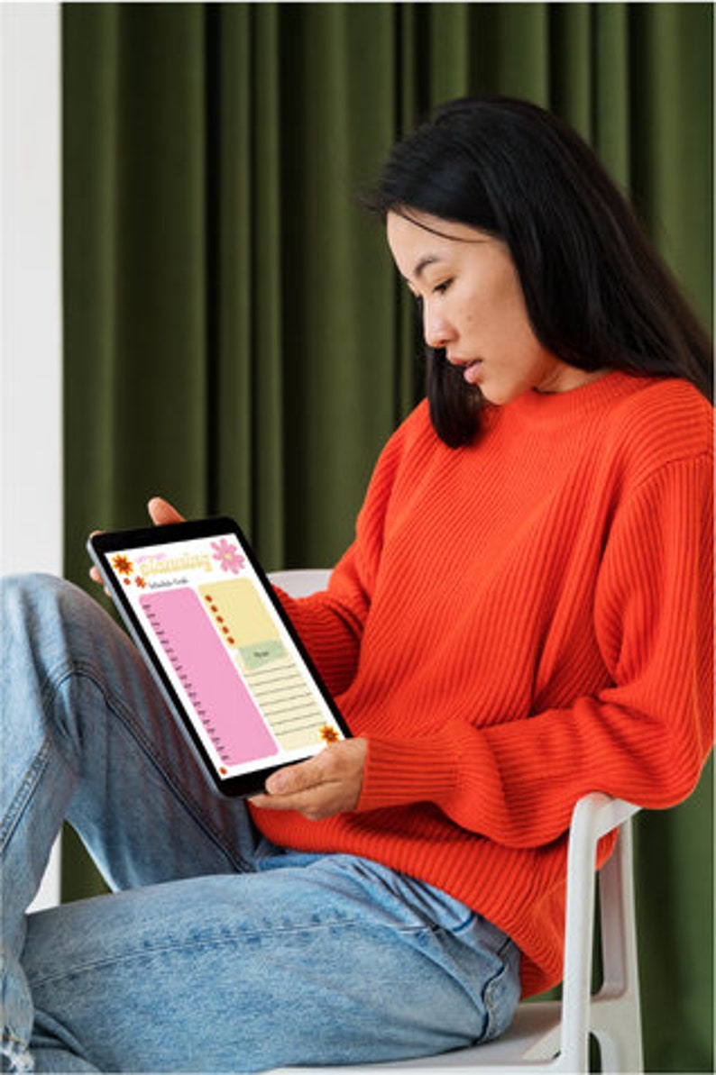 Groovy Daily Planner Pink - Etsy