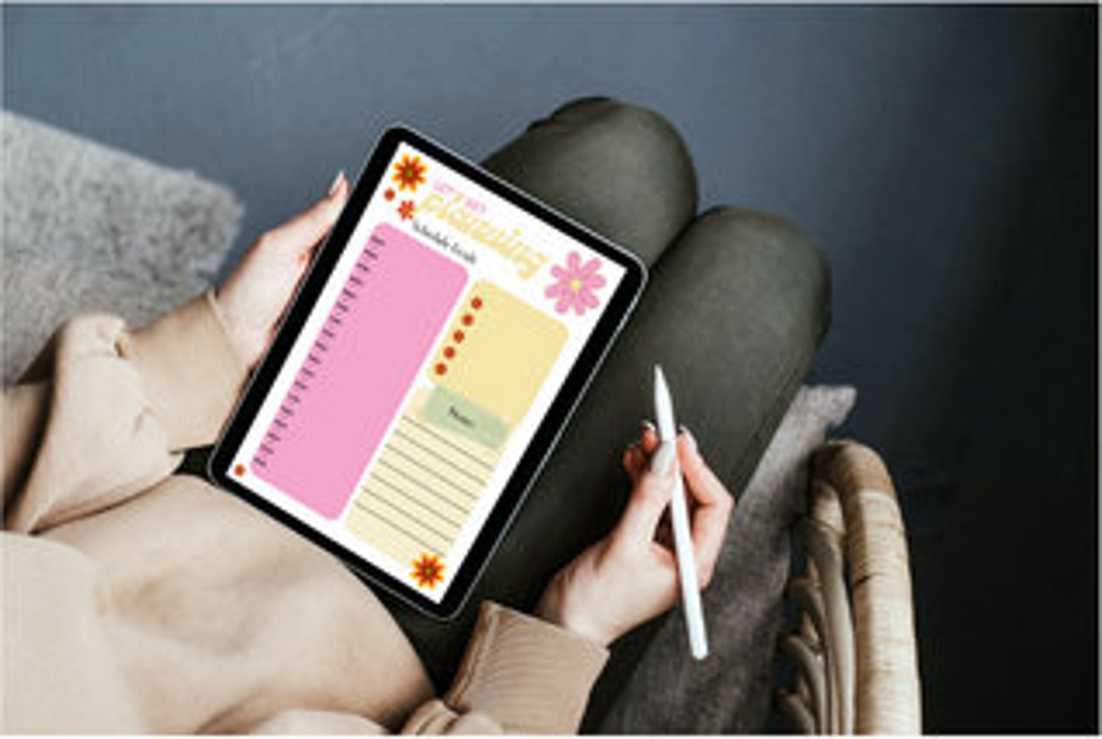 Groovy Daily Planner Pink - Etsy