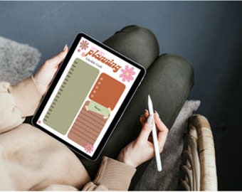 Groovy Daily Planner Pink - Etsy