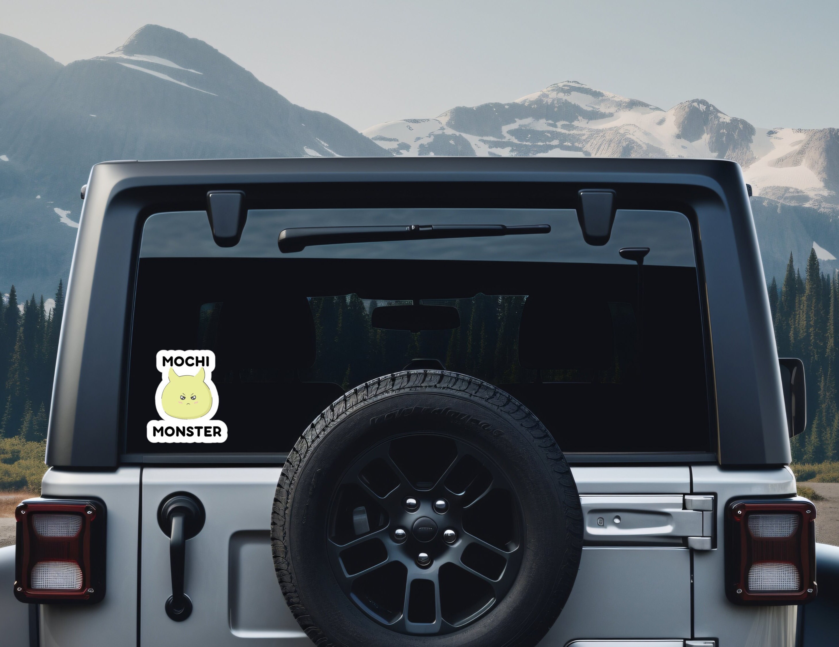 Mochi Monster Sticker Mochi Kawaii Sticker Mochi Anime Sticker Mochi ...