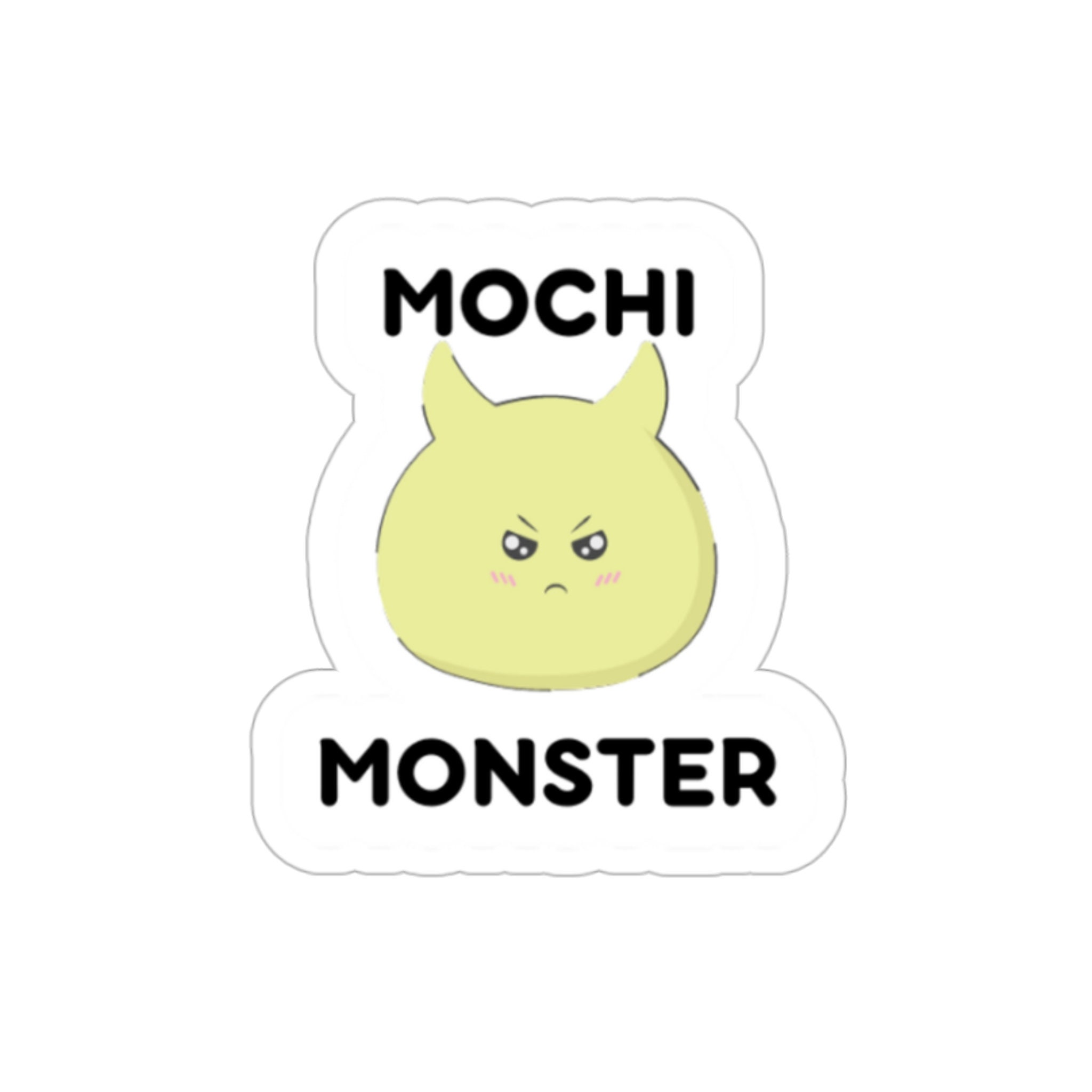 Mochi Monster Sticker Mochi Kawaii Sticker Mochi Anime Sticker Mochi ...