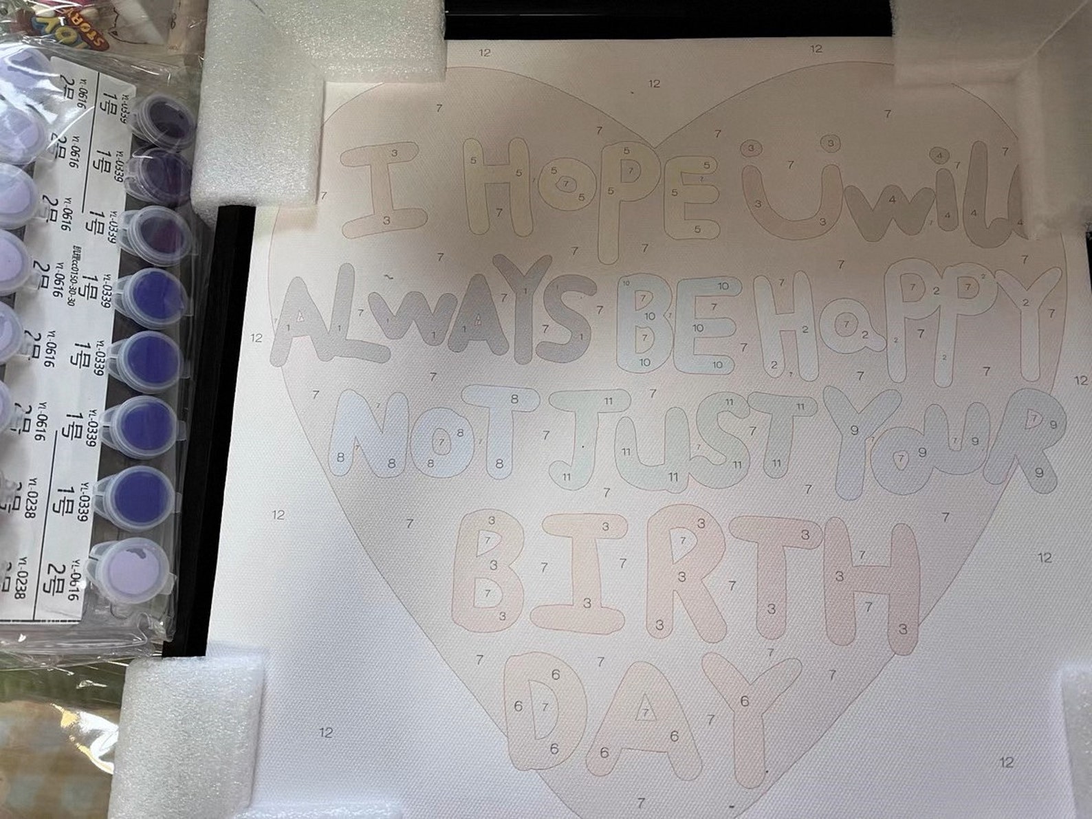 DIY Birthday Paint Custom Paint. - Etsy