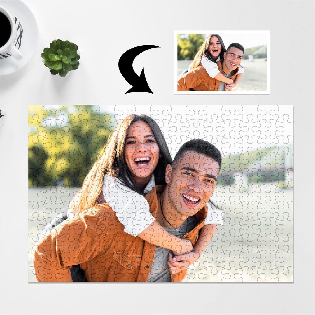Personalized Wooden Puzzle, Custom Puzzle From Photo, Jigsaw Puzzle ...