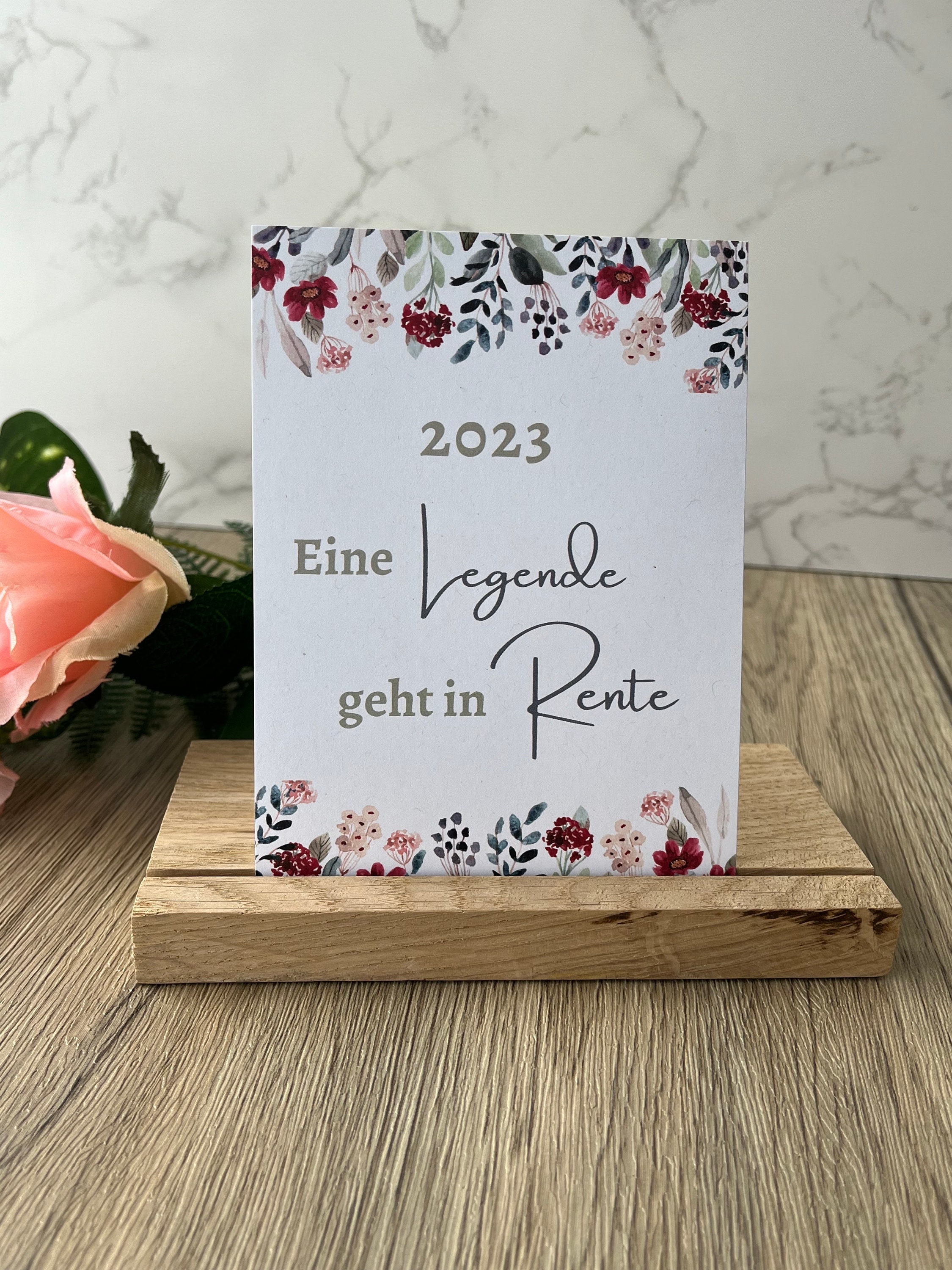 Karte zum Ruhestand / Karte zur Rente / Rente Karte für - Etsy.de