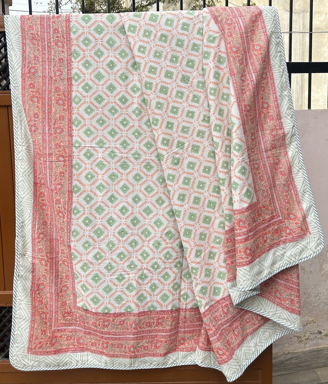 Hand Block Ac Dohar Hand Block Print Soft Cotton Ac Blanket Handmade Ac ...