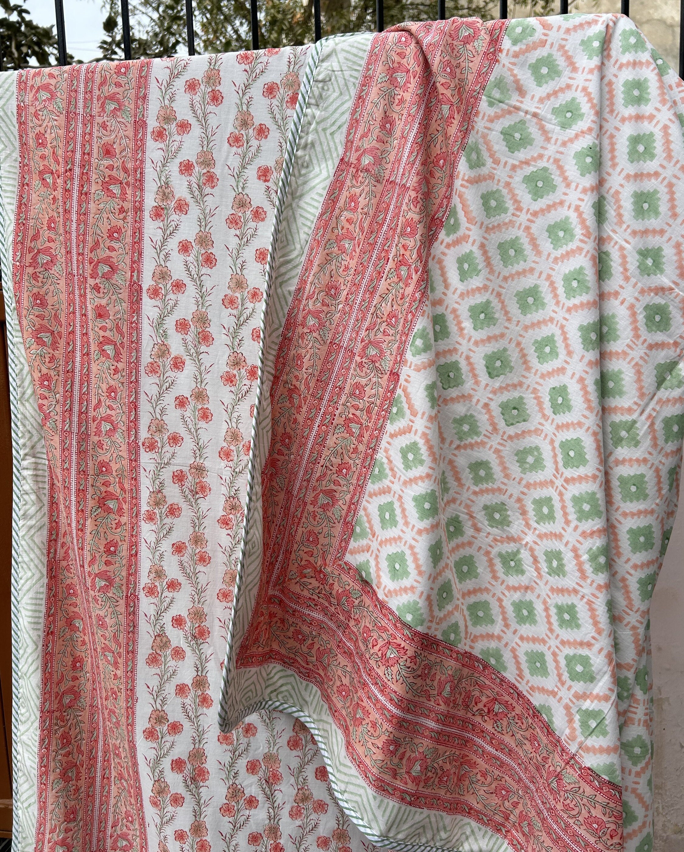 Hand Block Ac Dohar Hand Block Print Soft Cotton Ac Blanket Handmade Ac ...