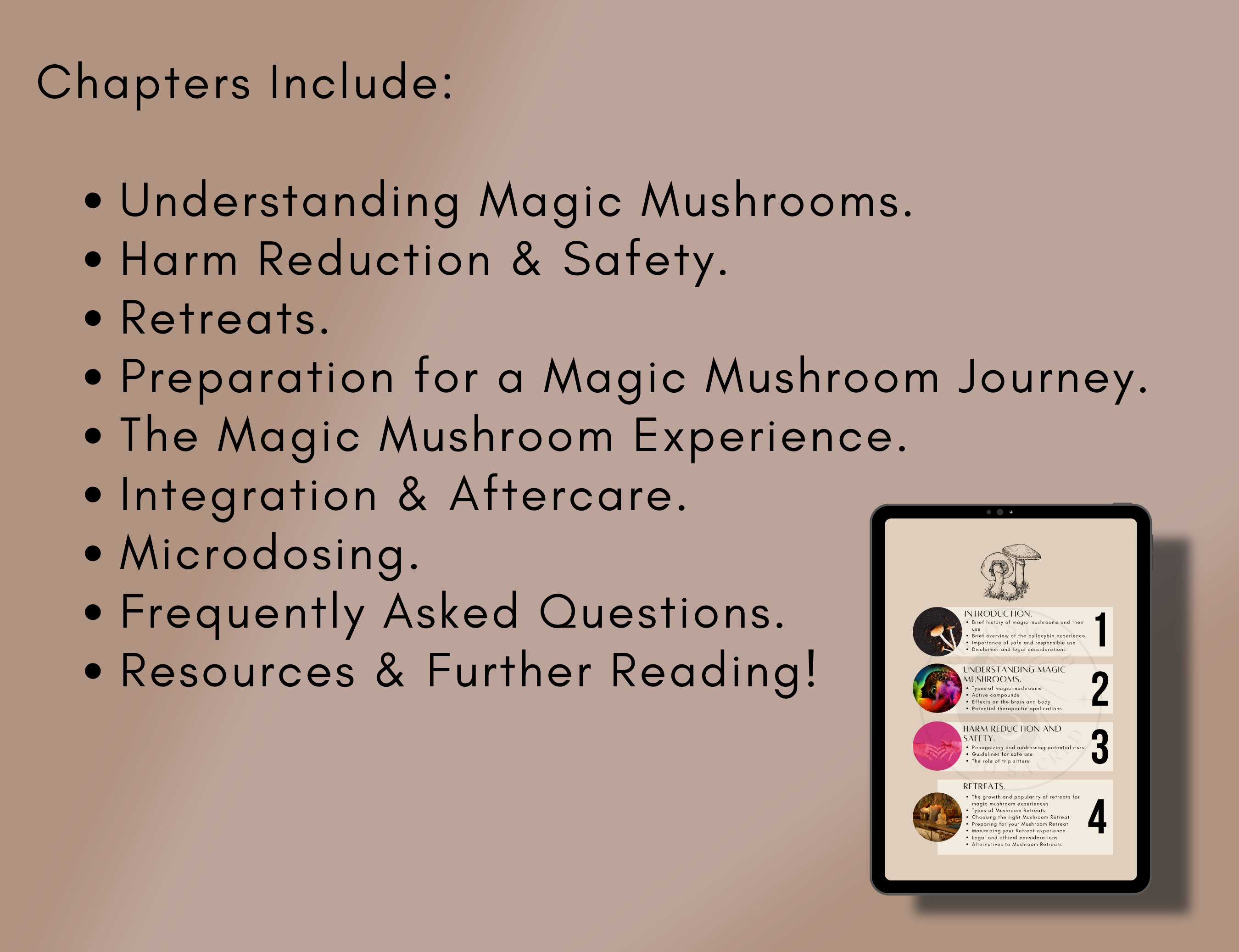 Magic Mushroom Guide & Journal | Printable Comprehensive Worksheets ...