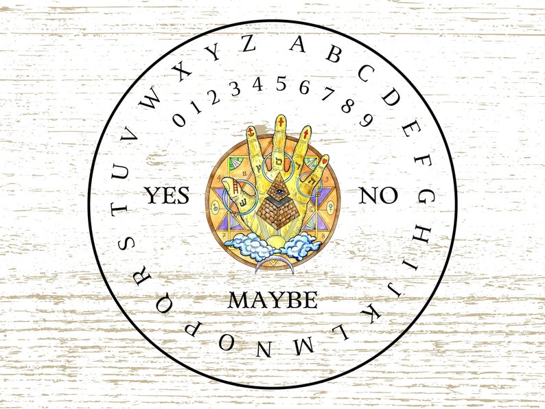 22-pack Pendulum Board Printable | Pendulum Board Print | Divination ...