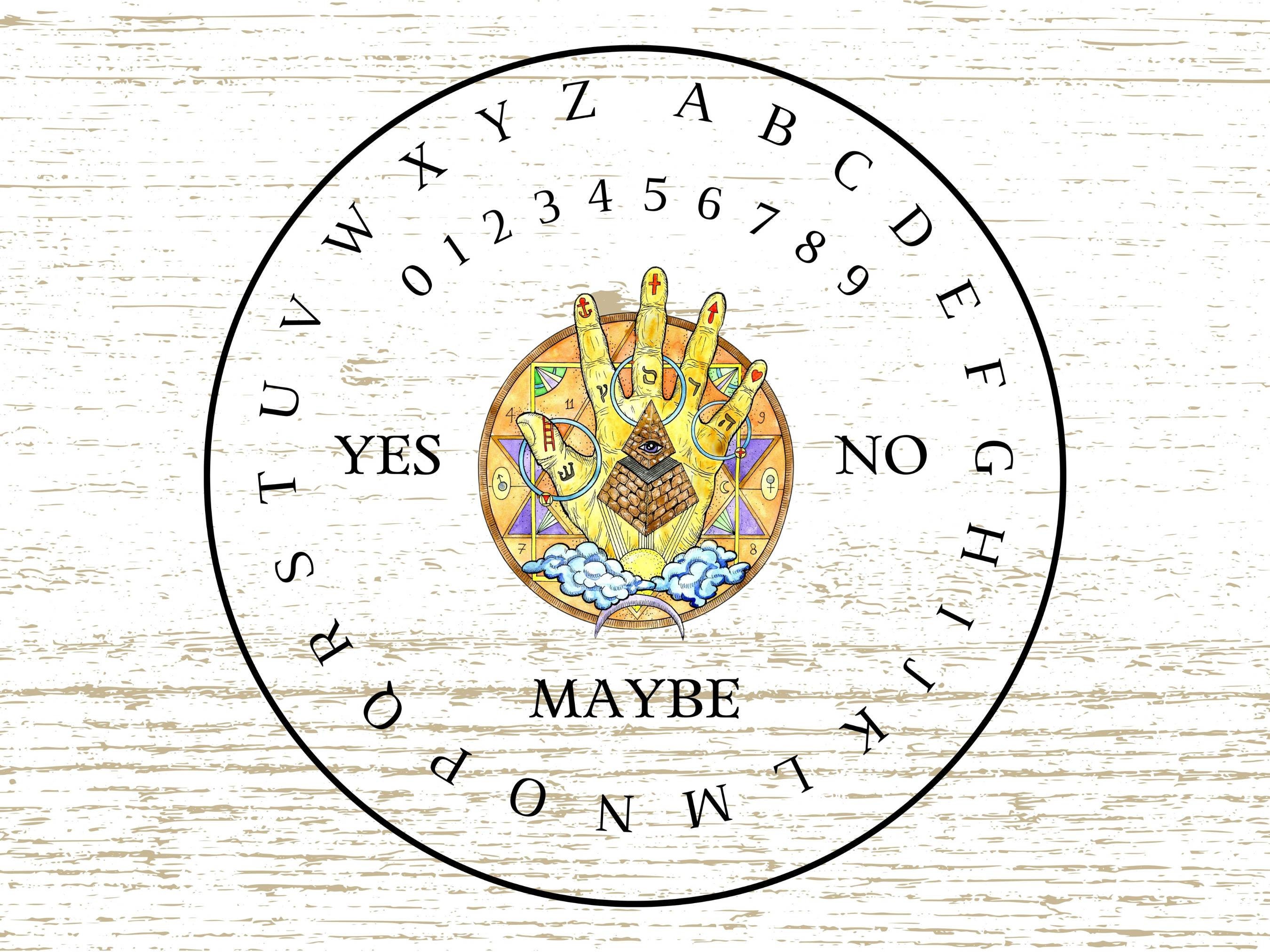 22-pack Pendulum Board Printable | Pendulum Board Print | Divination ...