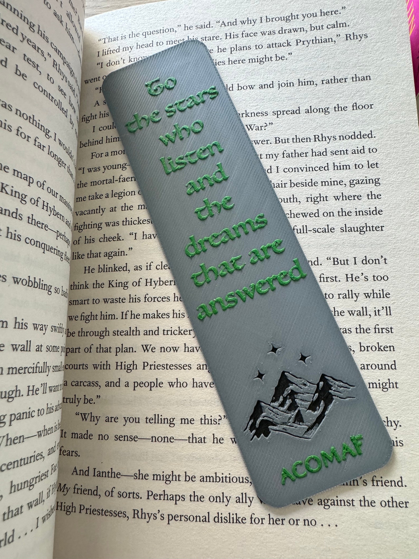 Unique ACOTAR Bookmarks - Set of 5 - Etsy Canada