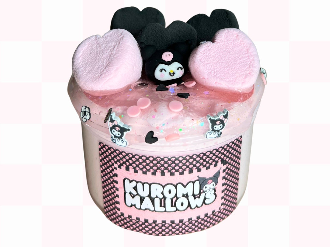 Kuromi Mallows Slime Clay Kit Slay Slime Marshmallow - Etsy
