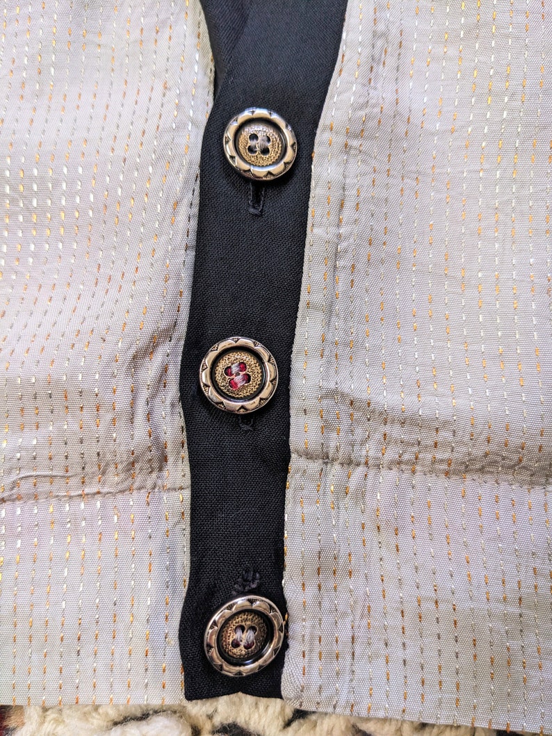 Vintage 1940s 1950s Penney's Lurex Pullover Gaucho Shirt Medium - Etsy