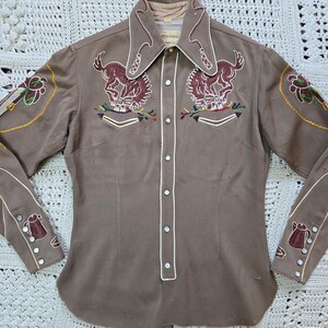 Vintage 1940s Frontex Western Cowgirl Suit: Embroidered Wool Set - Etsy