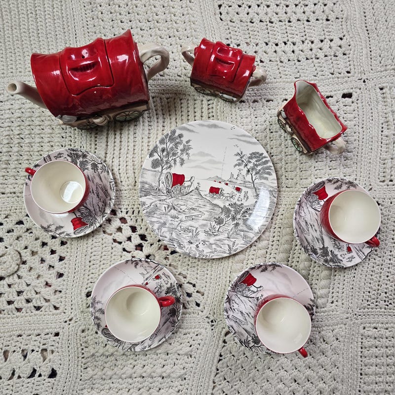 1950s Tea Set - Etsy UK