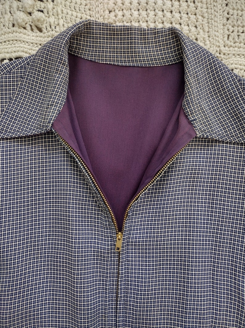 Vintage 1950s Reversible Gabardine Ricky Jacket L XL - Etsy