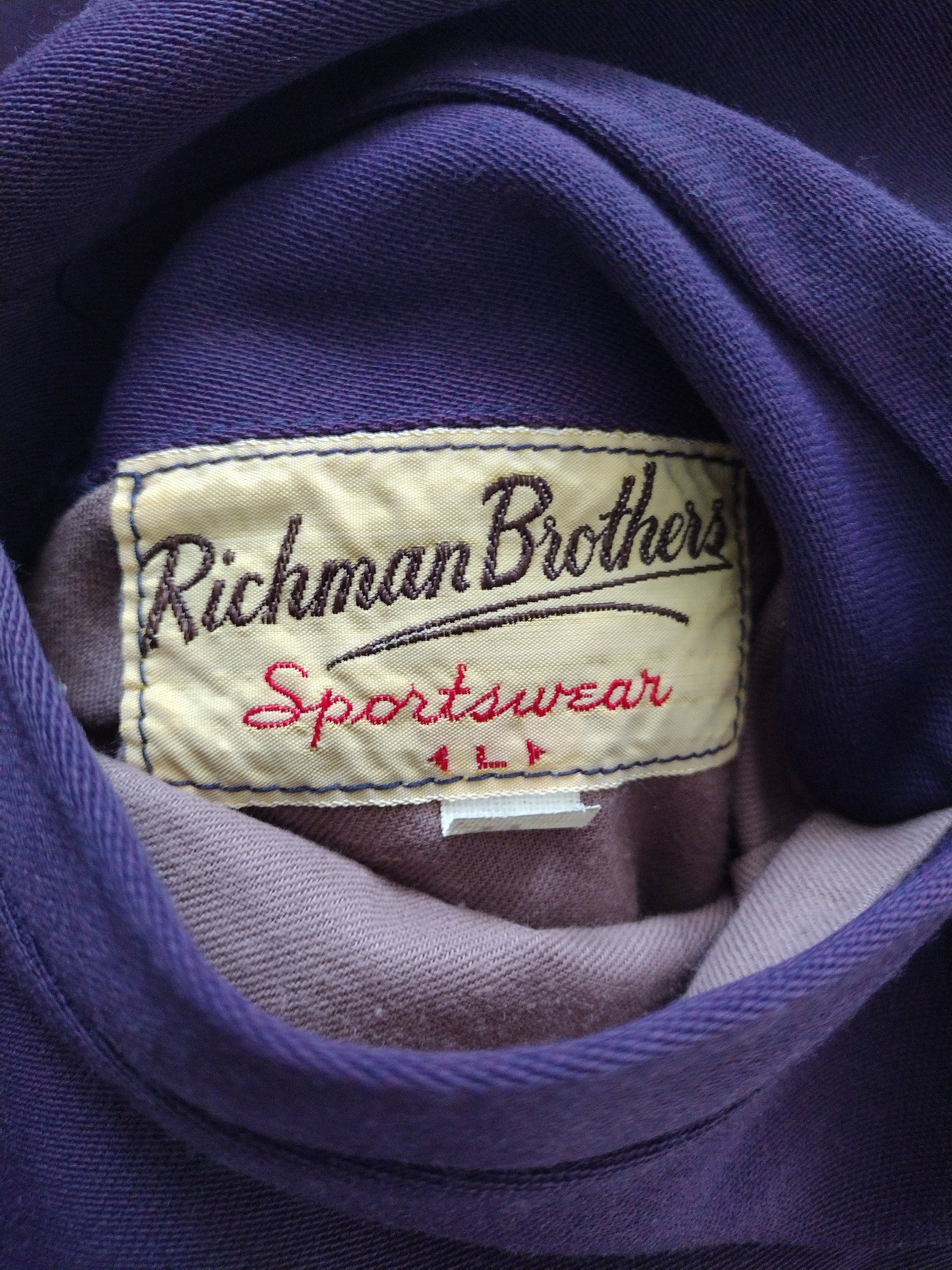 Vintage 1950s Reversible Gabardine Ricky Jacket L XL - Etsy