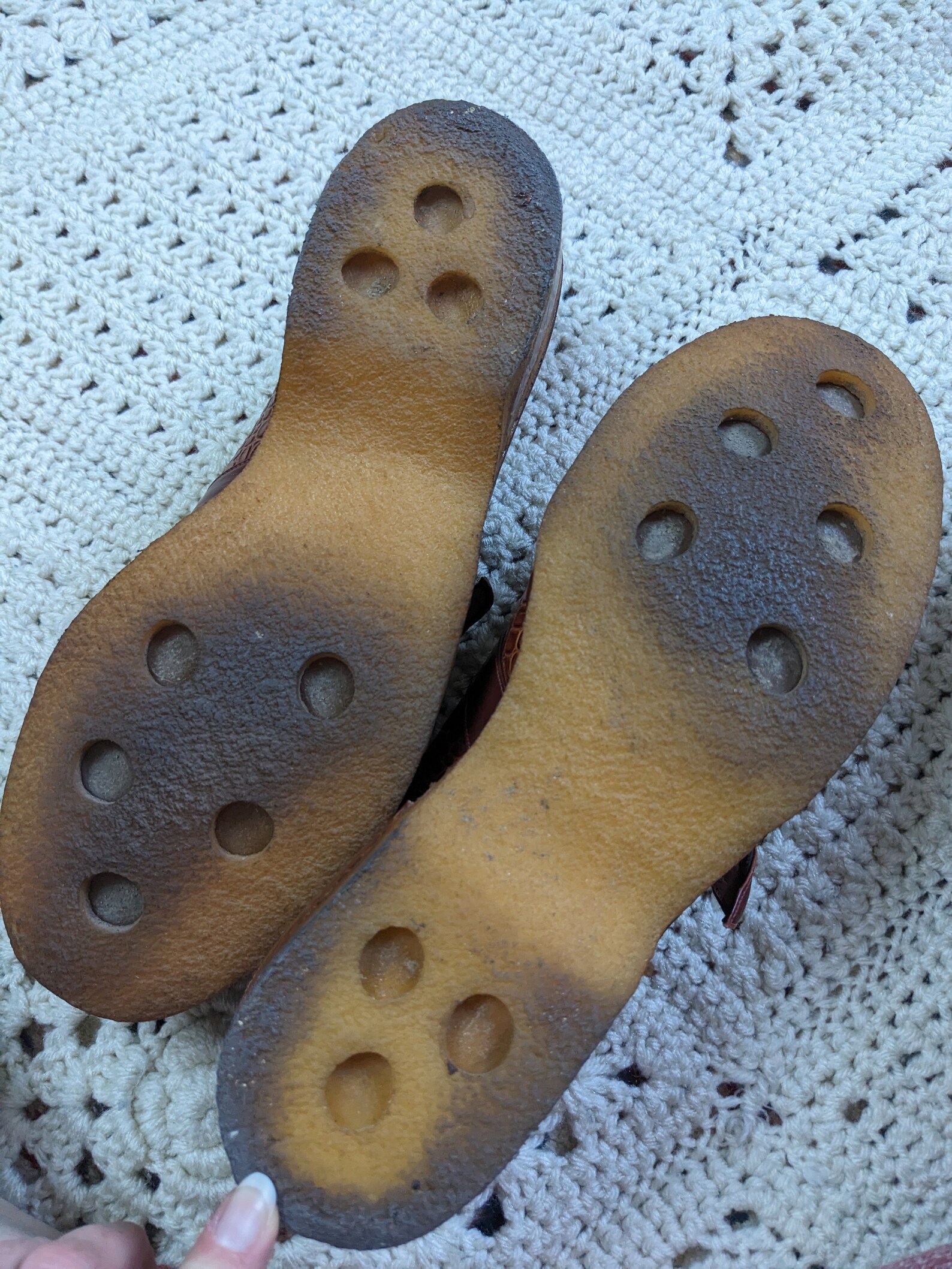 Rare 1930s 1940s 1950s French Paris Brown Leather Loafer Shoes 38 7 US ...