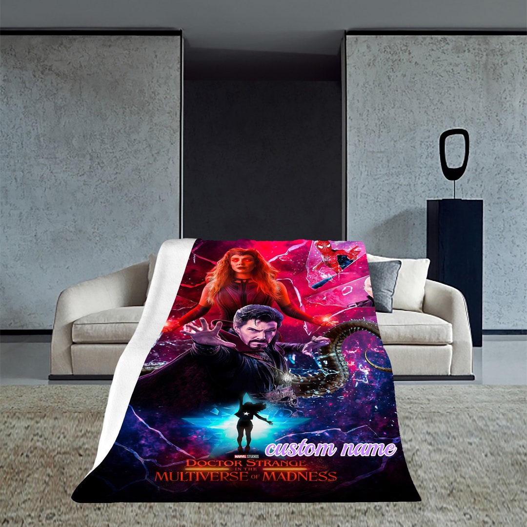 Marvel Doctor Strange Custom Name Soft Flannel Blanket Throw - Etsy