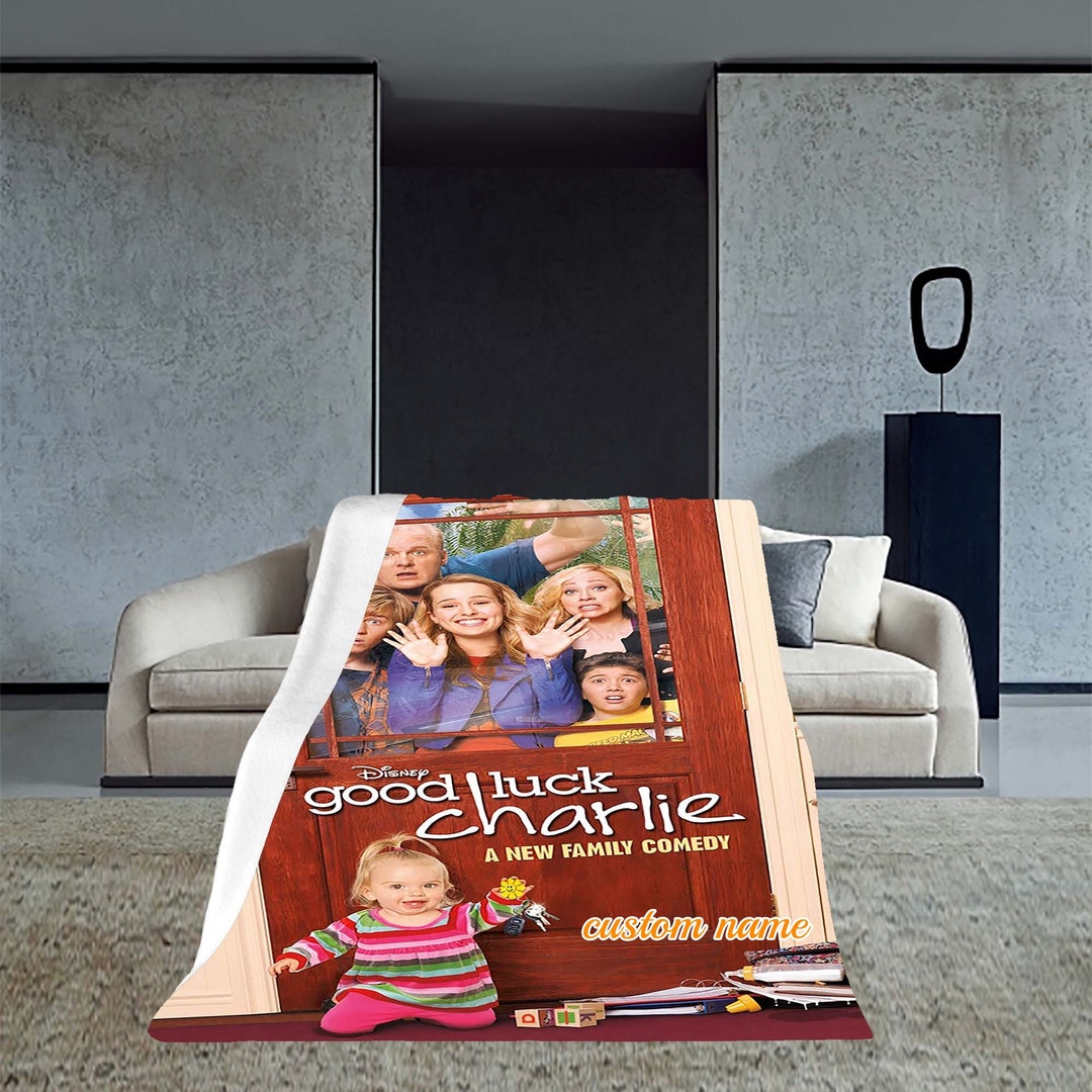 Good Luck Charlie Custom Name Ultra-soft Flannel Blanket Throw - Etsy