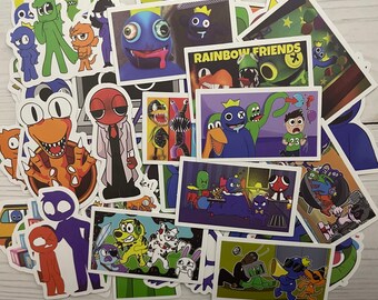 Rainbow Friends Stickers - Etsy