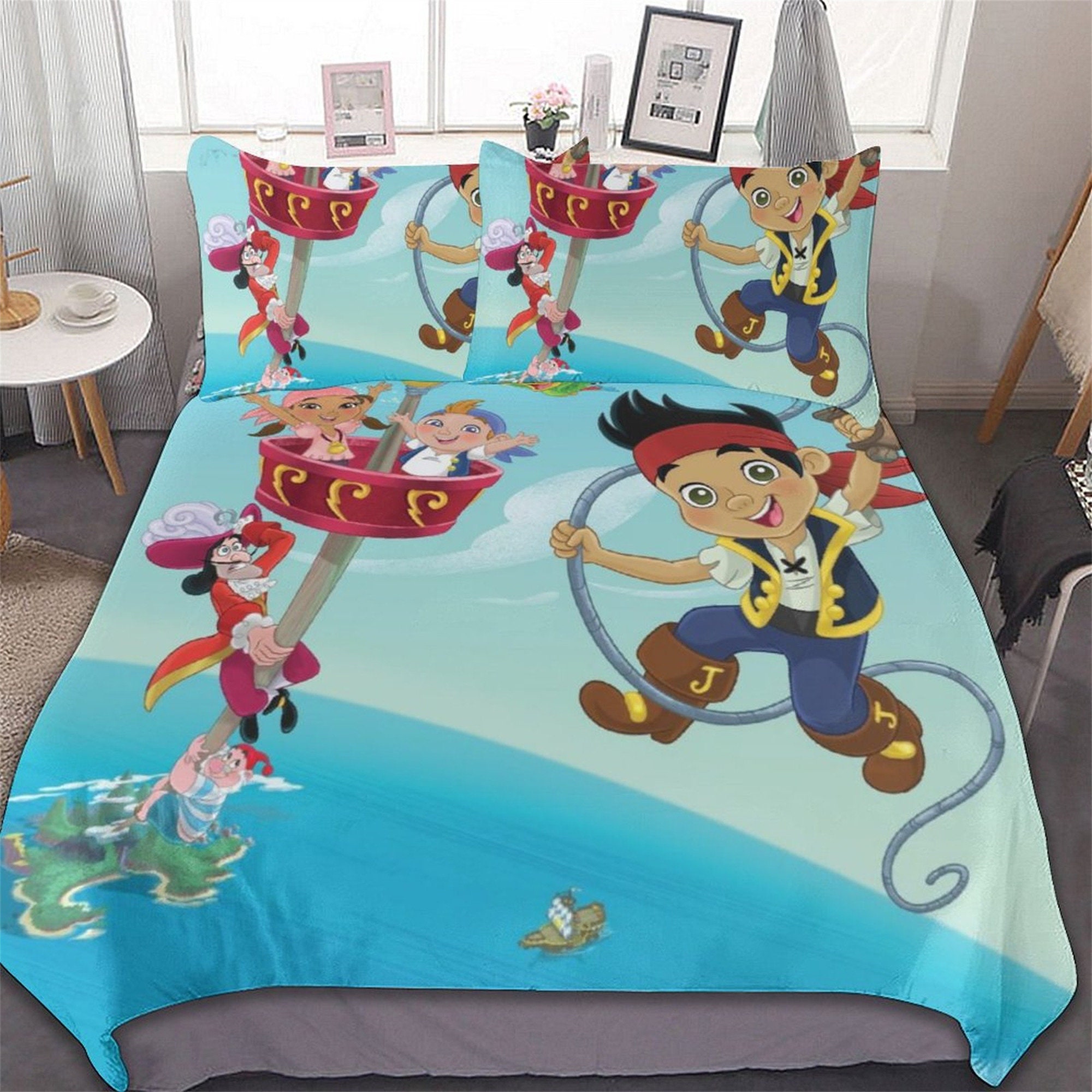 Disney Jake and Never Land Pirates Bedding Set sold by Vin St Vincent ...