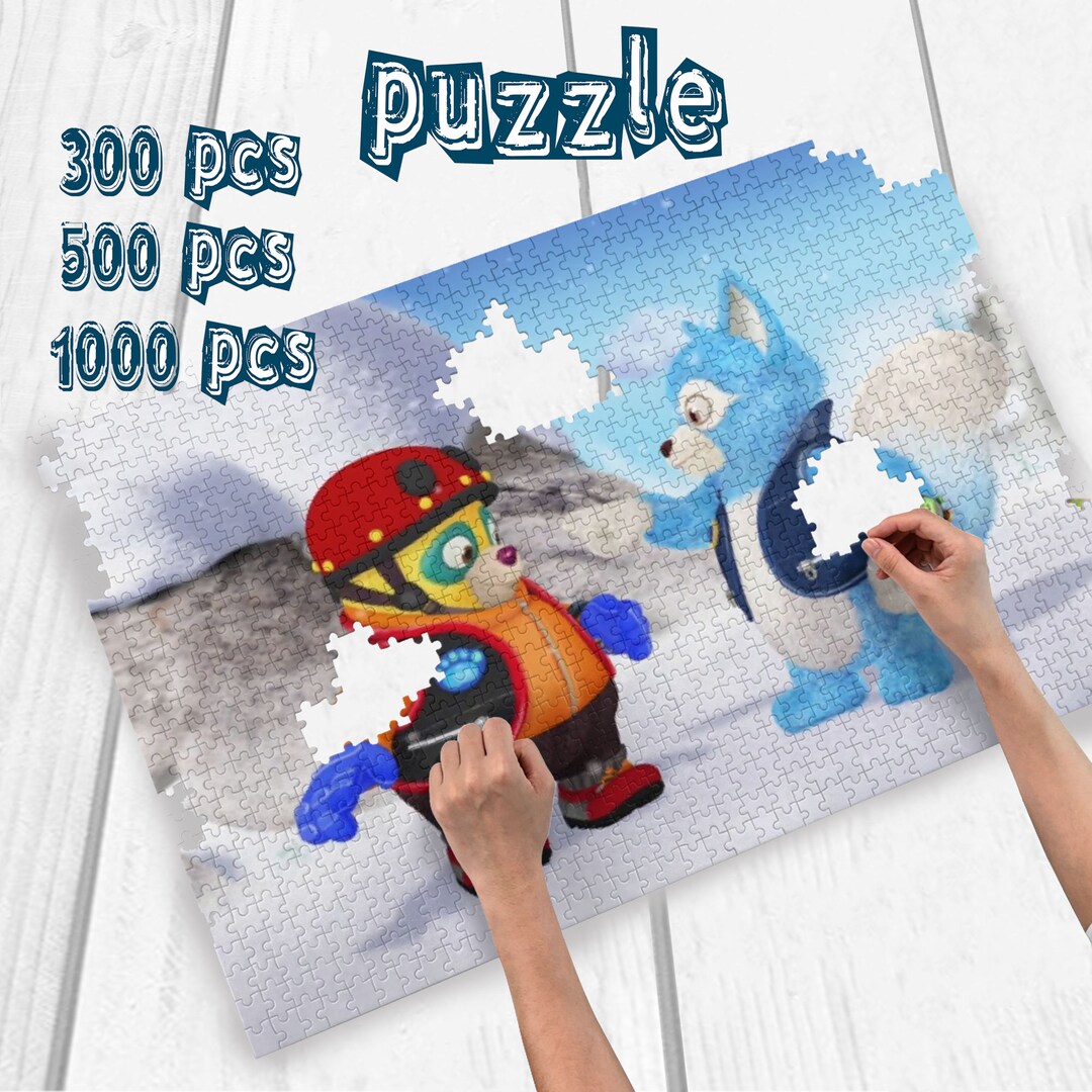Disney Special Agent Oso Custom Photo Puzzle DIY Toys for Kids - Etsy ...