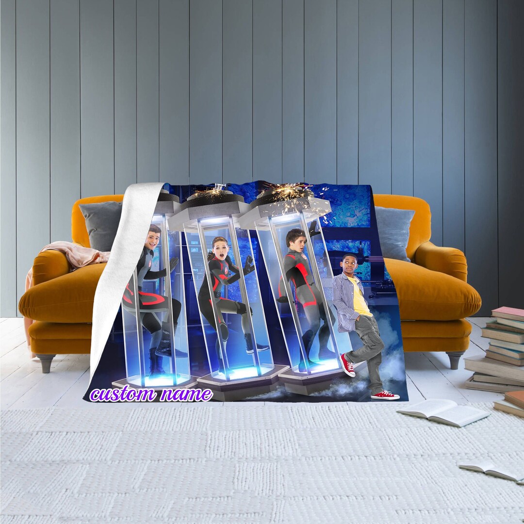Disney Lab Rats Custom Name Soft Flannel Blanket Throw All Seasons Sofa ...
