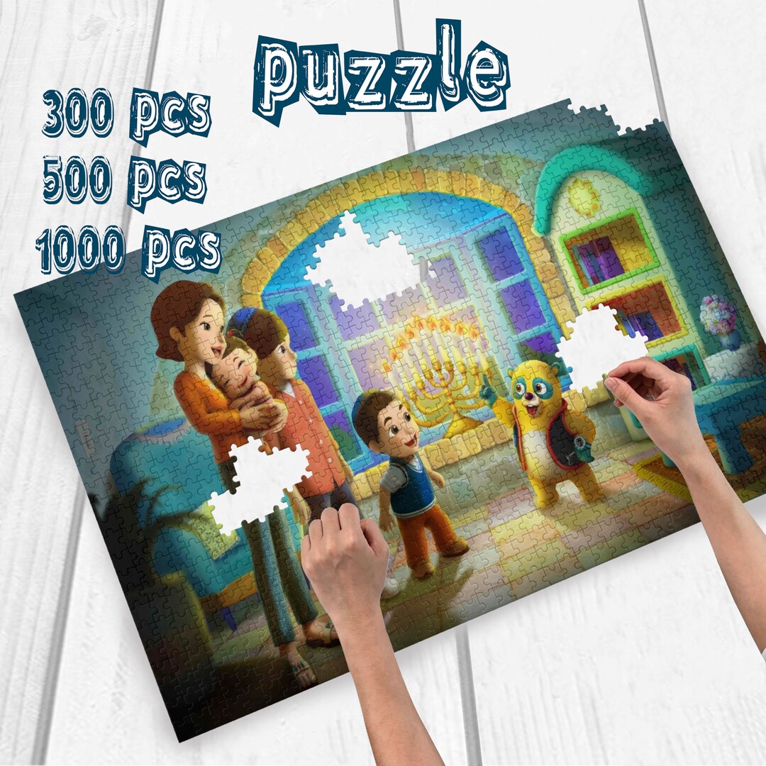 Buy Disney Special Agent Oso Custom Photo Puzzle DIY Toys for Kids ...