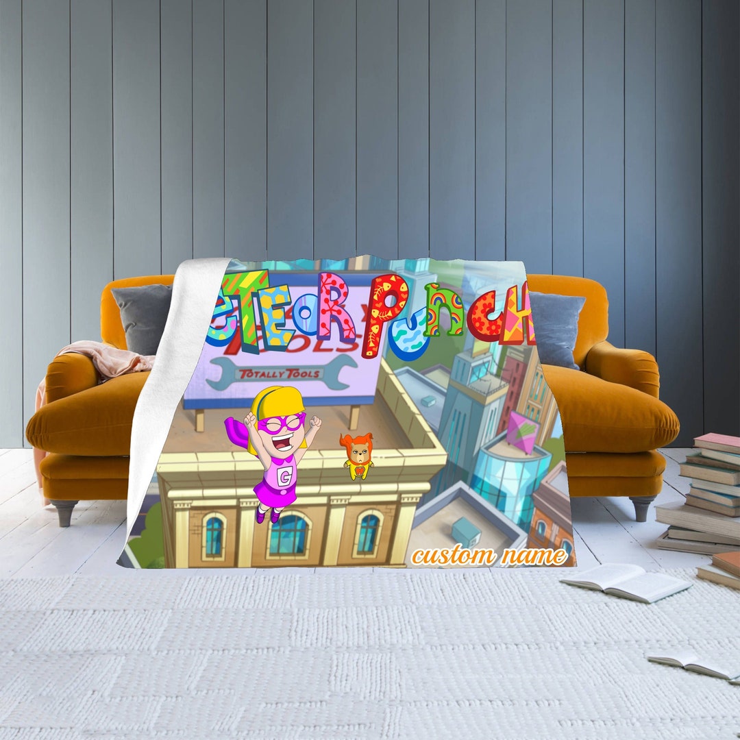 Disney Hamster & Gretel Custom Name Soft Flannel Blanket Throw All ...