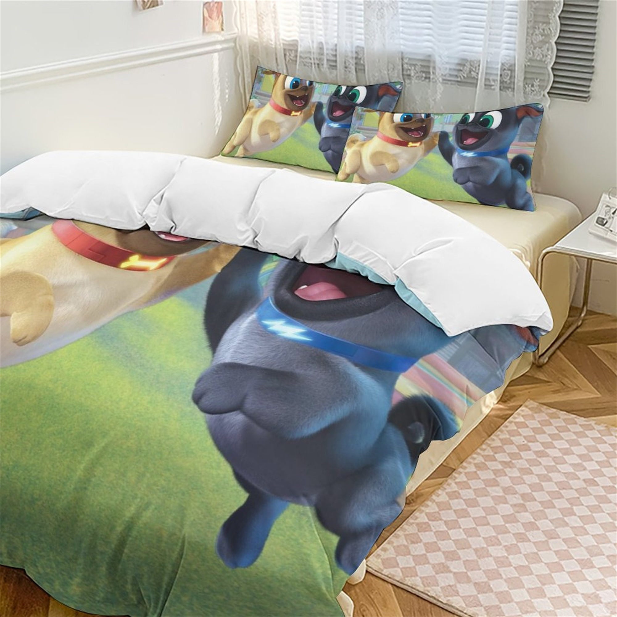 Disney Puppy Dog Pals Bedding Set sold by Mossi Silver Fierce | SKU ...